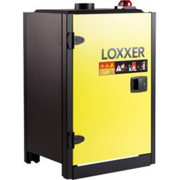Akku Ladeschrank LOXK1100, VDMA-Norm, Feuerschutzklasse A1, Bel&uuml;ftung, Alarm, abschlie&szlig;bar, 2 Fachb&ouml;den, B 760 x T 585 x H 1186 mm, Stahl