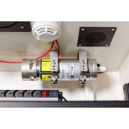 Zertifiziertes Aerosol-Feuerl&ouml;schsystem f&uuml;r den Akku Ladeschrank LOXK2000 VDMA, B 94 x T 310 x H 94 mm, Metall, silber