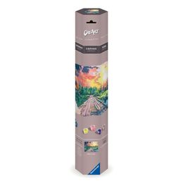 RAVENSBURGER VERLAG CreArt, Malen nach Zahlen Canvas Leinwand - Magisches Licht