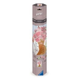 RAVENSBURGER VERLAG CreArt, Malen nach Zahlen Canvas Leinwand - Gedankenblumen