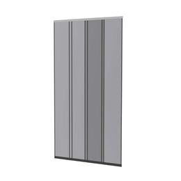 Hecht Teleskop-Lamellen-Vorhang "FAST" 100x220cm Schwarz