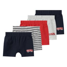 Topolino 5 Jungen Boxer mit Feuerwehr-Motiven