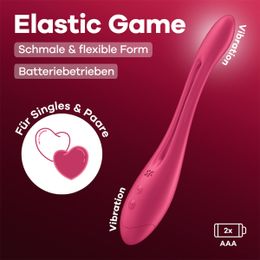 Satisfyer Elastic Game - Batteriebetrieben, 16+ Anwen dungen