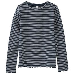 Yigga M&auml;dchen Langarmshirt im Streifen-Look