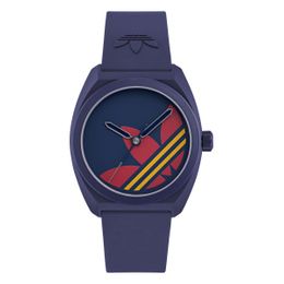 Quarzuhr adidas originals "Project Three", blau, blau, Armbanduhren, Herren, Quarzuhr, Armbanduhr, Damenuhr, Herrenuhr, analog