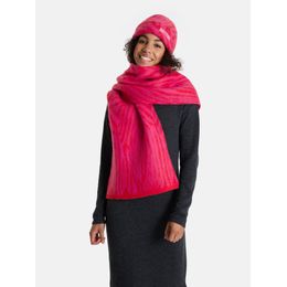 LIEBLINGSST&Uuml;CK Schal LIEBLINGSST&Uuml;CK "Damen-Strickschal", Damen, Gr. onesize, 365, rot, Polyester, Modet&uuml;cher Schal, elegant und warm