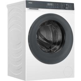 Haier Waschmaschine "HW100-BP14637", Energieeffizienz: A (A-G), wei&szlig;, B:59,5cm H:85cm T:55,9cm, Waschmaschinen, Smart AI Automatikprogramm