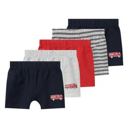 Topolino 5 Jungen Boxer mit Feuerwehr-Motiven