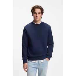 Sweatshirt BOSS Orange "WeSmallcrew", Herren, Gr. S, open blau464, Sweatware, Obermaterial: 100% Baumwolle, relaxed fit, Rundhals, eingesetzt B&uuml;ndchen, Sweatshirts Sweatshirt, mit Logo auf der Brust