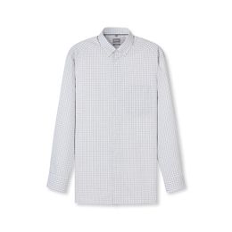 Businesshemd OLYMP "OLYMP Luxor, comfort fit, Button-down", Herren, Gr. 44, Normaler Arm, nougat, 100% Baumwolle, Hemden