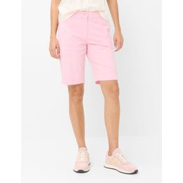 Bermudas Brax "Style MIA B", Damen, Gr. 38, Normalgr&ouml;&szlig;en, pink, Web, 76% Baumwolle, 21% Polyamid, 3% Elasthan, Hosen Bermudas