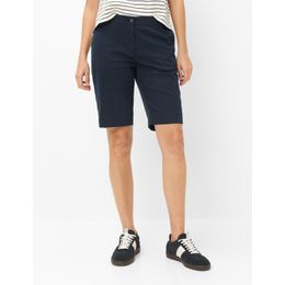 Bermudas Brax "Style MIA B", Damen, Gr. 36, Normalgr&ouml;&szlig;en, navy, Web, 76% Baumwolle, 21% Polyamid, 3% Elasthan, Hosen Bermudas