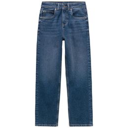 Yigga Jungen Wide-Leg-Jeans mit verstellbarem Bund