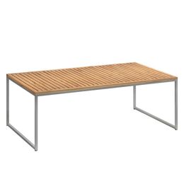Ambia Garden Loungetisch Teak, Teak, Metall, 0 Schublade(n) Schubladen, rechteckig, eckig, 120x73x43 cm, Loungem&ouml;bel, Loungetische