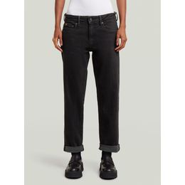 G-Star Raw 5-Pocket-Jeans G-STAR "Kate Boyfriend Jeans", Damen, Gr. 26, L&auml;nge 30, washed schwarz, Obermaterial: 98% Baumwolle, 2% Elasthan, Jeans 5-Pocket-Jeans