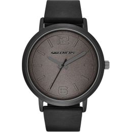 Quarzuhr Skechers "ARDMORE", schwarz, Armbanduhren, Herren, Quarzuhr, Armbanduhr, Herrenuhr, Silikonarmband, analog, Mineralglas