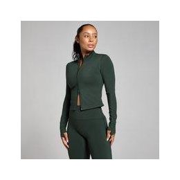 Myprotein MP Damen Tempo Crop-Jacke &ndash; Dunkles Smaragdgr&uuml;n - M