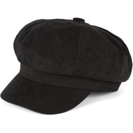 Ballonm&uuml;tze styleBREAKER "Weiche Ballonm&uuml;tze Einfarbig", Damen, schwarz, Obermaterial: 100% Polyester PES., Modisch, M&uuml;tzen