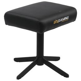 BX Gaming B&uuml;rohocker, Schwarz, Metall, Textil, X-Form, 44x44x36 cm, Arbeitszimmer, B&uuml;rost&uuml;hle, B&uuml;rohocker