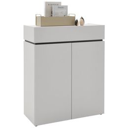 Voleo Kommode, Kaschmir, Kunststoff, 2 F&auml;cher, 1 Schublade(n) Schubladen, 90x111x40 cm, Typenauswahl, Beim&ouml;bel erh&auml;ltlich, stehend, Wohnzimmer, Kommoden & Sideboards, Kommoden
