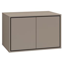 Badplaats WASCHBECKENUNTERSCHRANK Capri 2 Schubladen Cashmere - 78 x 48 x 51 cm