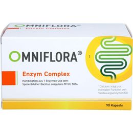 Heilpflanzenwohl GmbH Omniflora Enzym Complex m.Bacillus coagulans Kaps. 90 St