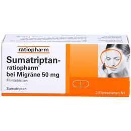 Sumatriptan-ratiopharm bei Migr&auml;ne 50 mg