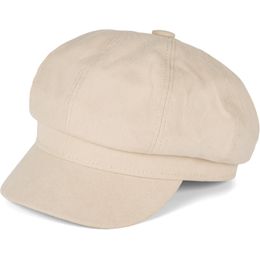 Ballonm&uuml;tze styleBREAKER "Weiche Ballonm&uuml;tze Einfarbig", Damen, beige, Obermaterial: 100% Polyester PES., Modisch, M&uuml;tzen