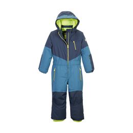Overall Killtec "KW 89 MNS ONPC", M&auml;dchen, Gr. 110/116, Normalgr&ouml;&szlig;en, blau, Obermaterial: 100% Polyester.Futter: 100% Polyester.F&uuml;llung: 100% Polyester, Overalls Overall, Skioverall, wind-u wasserdicht, mitwachsend