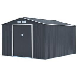 METALL-GARTENHAUS vegas Grau
