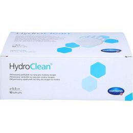kohlpharma Hydroclean Kompressen 5,5 cm rund steril 10 St