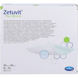 B2B Medical Zetuvit Plus Silicone steril 20x20 cm 10 St