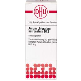 DHU-Arzneimittel Aurum Chloratum Natronatum D 12 Globuli 10 g