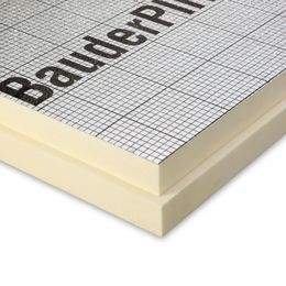 Bauder D&auml;mmplatten mit Stufenfalz PIR FA TE F Dachd&auml;mmung, 140 mm, 1 Pack