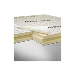 Bauder Aufsparrend&auml;mmung BauderPIR SDS WLS 027 PU-Hartschaum Dachd&auml;mmung, 180 mm, 1 Pack