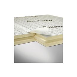 Bauder Aufsparrend&auml;mmung BauderPIR SF WLS 023 PU-Hartschaum Dachd&auml;mmung, 180 mm, 1 Pack