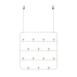 Umbra Wandgarderobe, Wei&szlig;, Metall, 36x60x9 cm, Garderobe, Garderobenleisten & Garderobenhaken