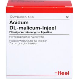 Heel Acidum DL-malicum Injeel Ampullen 10 St