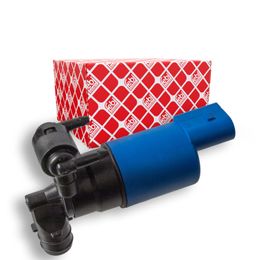 febi bilstein Waschwasserpumpe, Scheinwerferreinigung 170096 f&uuml;r Ford Volvo