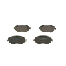 Bosch Bremsbelagsatz, Scheibenbremse 0986424386 f&uuml;r RENAULT