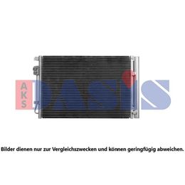 AKS DASIS Kondensator, Klimaanlage 512103n f&uuml;r KIA