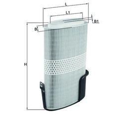 KNECHT Luftfilter lx10096 Filtereinsatz 306mm f&uuml;r Porsche