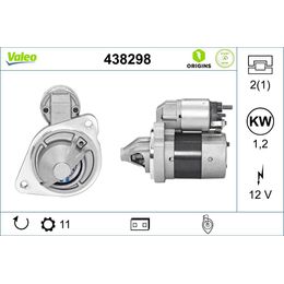 Valeo Starter NEW STOP&START ORIGINAL PART 438298 f&uuml;r Ford (CHANGAN)