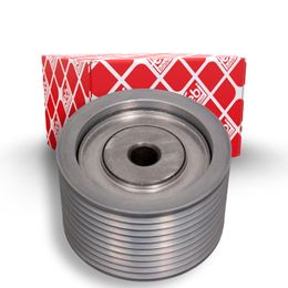 febi bilstein Umlenk-/F&uuml;hrungsrolle, Keilrippenriemen 101427 65mm f&uuml;r Volvo RENAULT TRUCKS