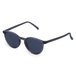 Fielmann JIL 010 SUN CL | Kinder-Sonnenbrille | Fassung: Vollrand, Oval, Acetat, Grau Transparent | Glasfarbe: Grau
