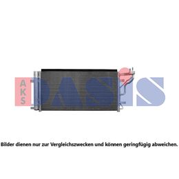 AKS DASIS Kondensator, Klimaanlage 562137n f&uuml;r KIA