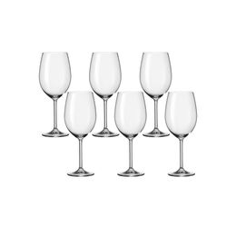 Leonardo 6er-Gl&auml;serset Daily &brvbar; transparent/klar &brvbar; Glas &brvbar; Ma&szlig;e (cm): B: 9,5 H: 13,5 &raquo; H&ouml;ffner