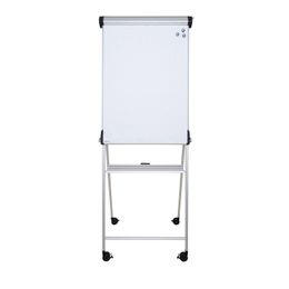 Maul Flipchart Maulpro Vierbein Rollen 60 x 77 x 200 cm silber
