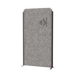 Maul Stellwandsystem Maulcocoon Akustik 100x180 dunkelgr Stand