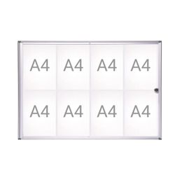 Maul Schaukasten Maulextraslim, 8 x A4
